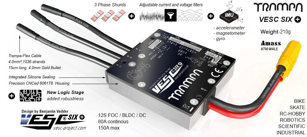 VESC Vedder Electronic speed Controllers